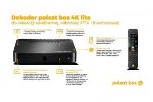 Kolejny nowy dekoder 4K w Polsat Box – polsat box 4K lite – SATinfo24.pl